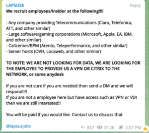 Lapsus$ Ransomware Group: What You Need to Know - Proven Data