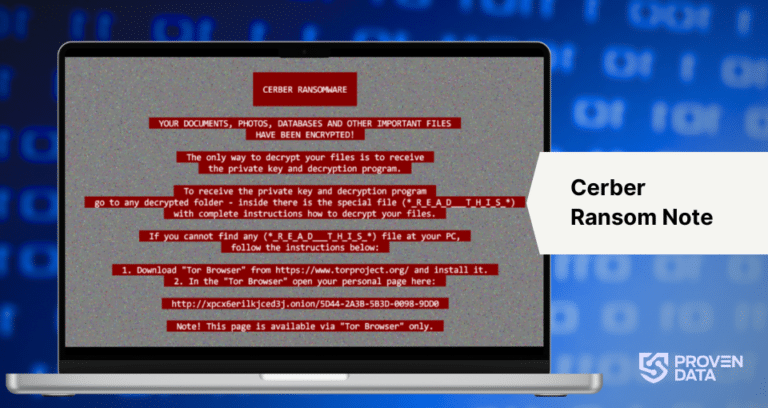 Cerber Ransomware: How to Prevent and Mitigate - Proven Data