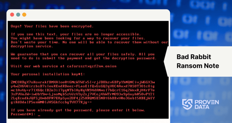 Bad Rabbit Ransomware: How to Prevent and Mitigate - Proven Data